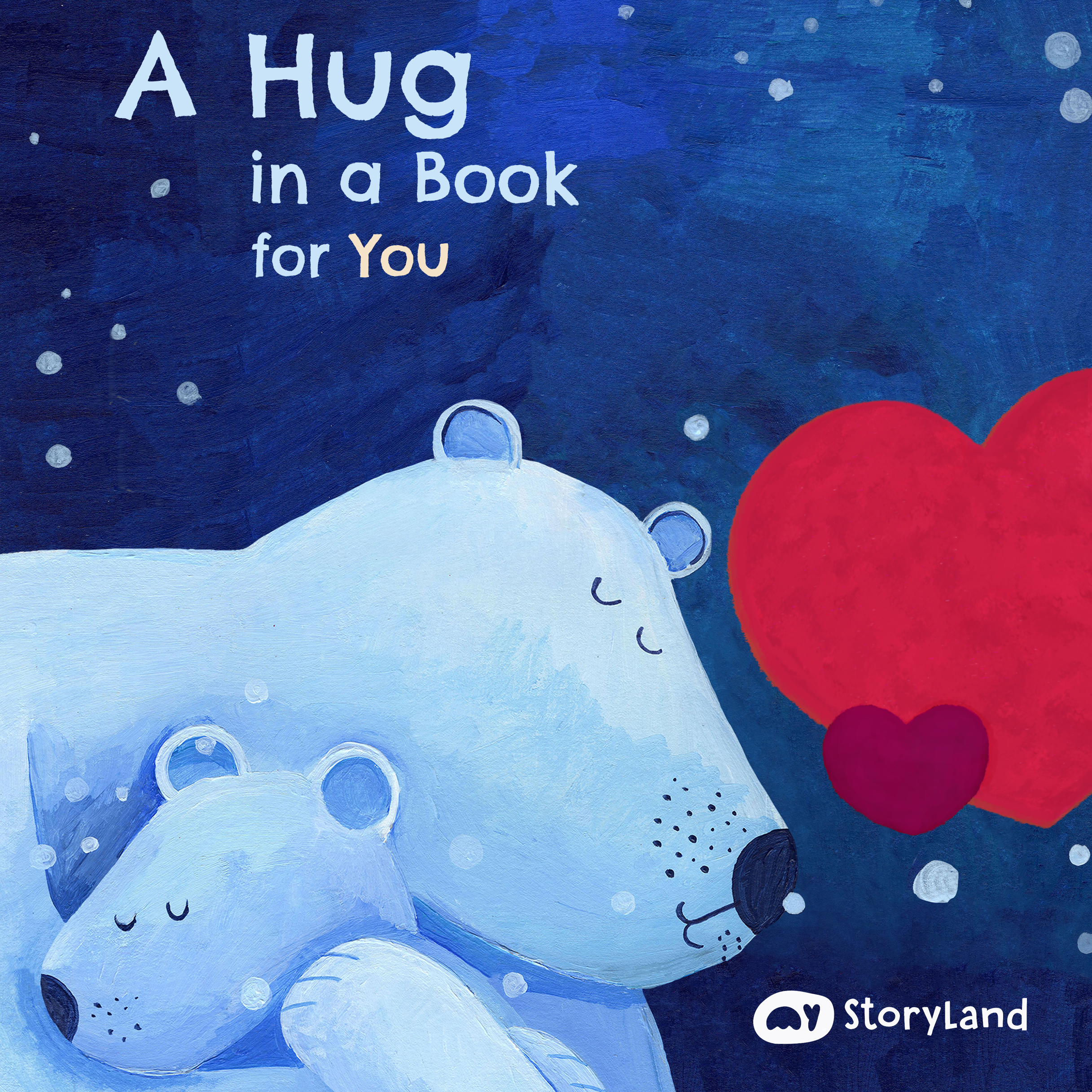 A Hug in a Book (Romantic Ed.) | Personalized Story | MyStoryland®